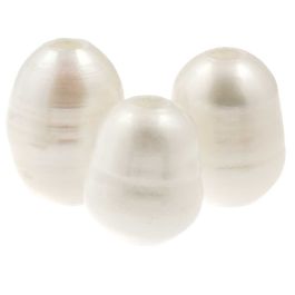 Zoetwaterparels (7 - 9 x 7 mm) Beige (10 Stuks)